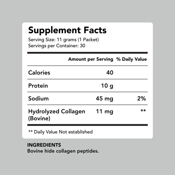 Collagen Peptides 30 Individual Packets - Amandean
