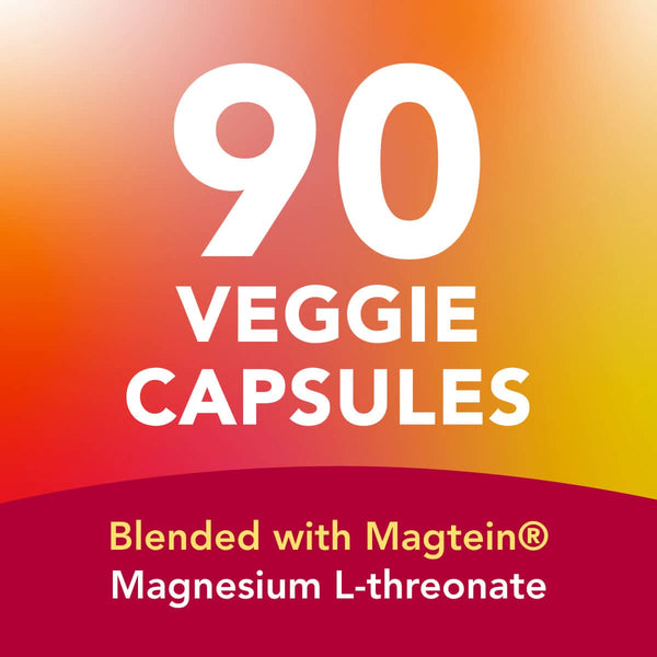 Magnesium L-Threonate Complex With Magtein (90 Veggie Capsules) - Amandean